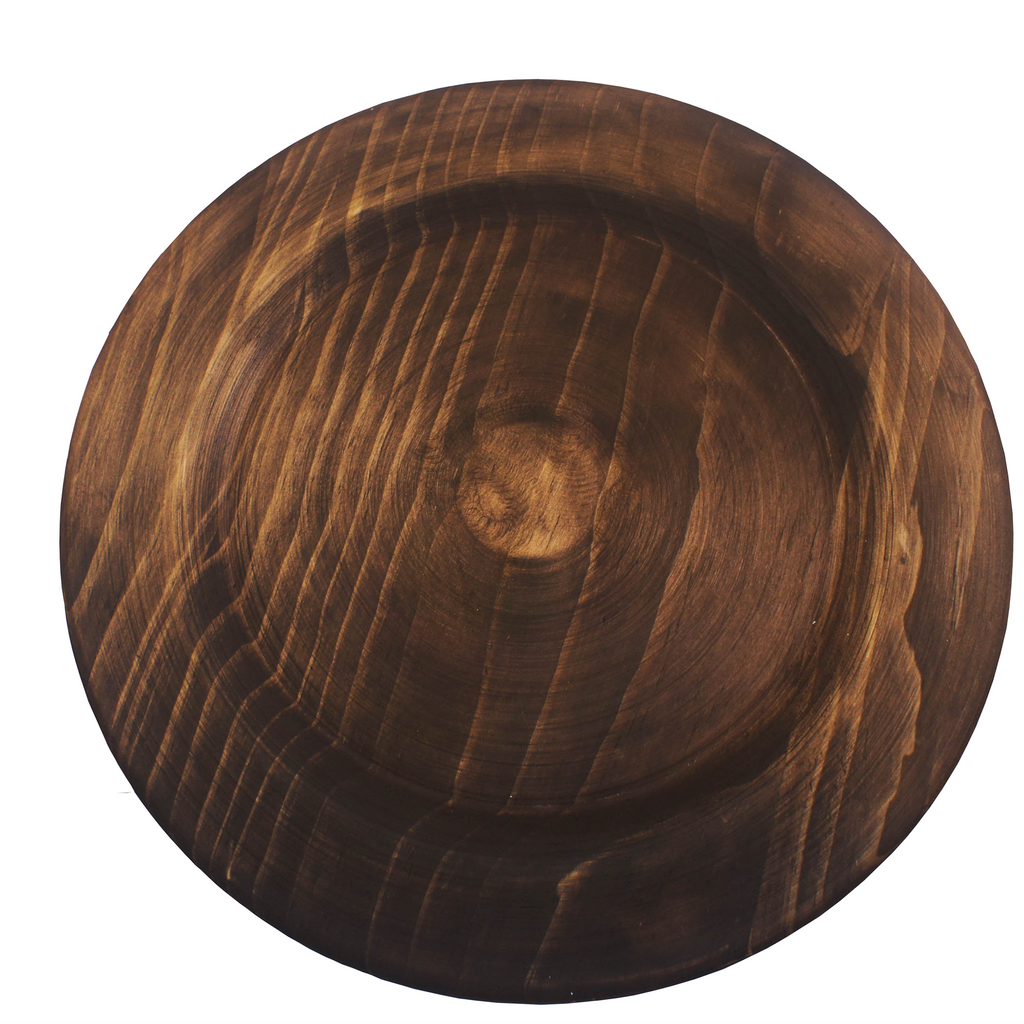 Rustic Wood Charger – Mayenne Maison